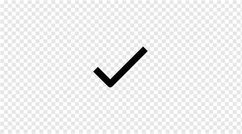 Computer Icons Check Mark White Checkmark Angle Text Rectangle Png