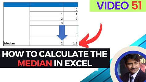 How To Calculate The Median In Excel Quick And Easy YouTube
