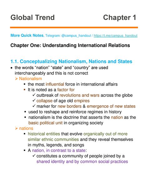Global Trend Chapter Shortnote Global Trend Chapter More Quick