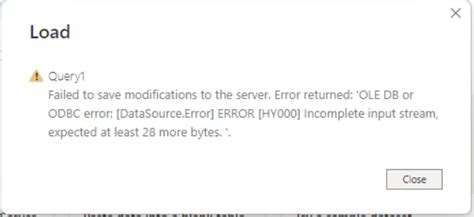 Failed To Save Modifications To The Server Error Returned OLE DB Or