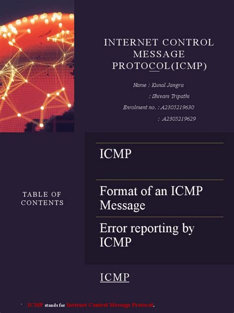 icmp pdf computer networking network protocols