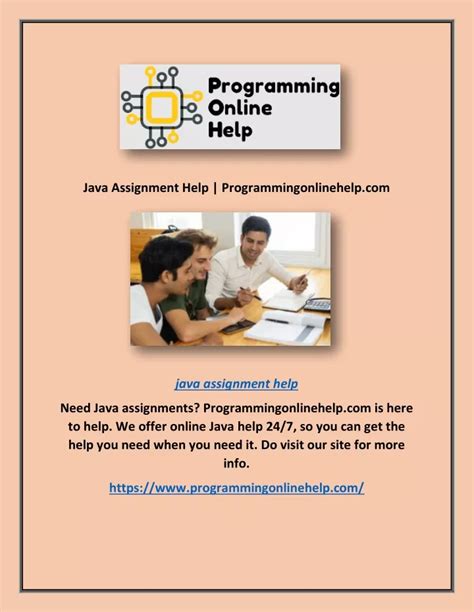 PPT Java Assignment Help Programmingonlinehelp PowerPoint