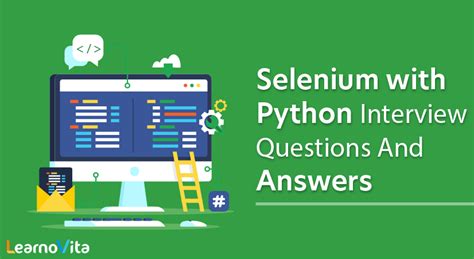 Selenium With Python Interview Questions And Answers Learnovita