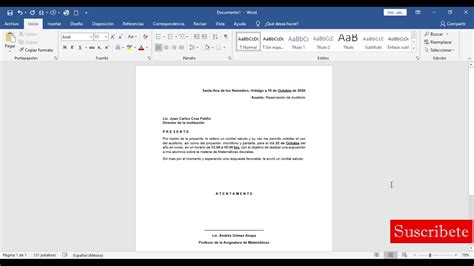 Domina El Arte De Redactar Un Oficio Efectivo Descubre Ejemplos Y