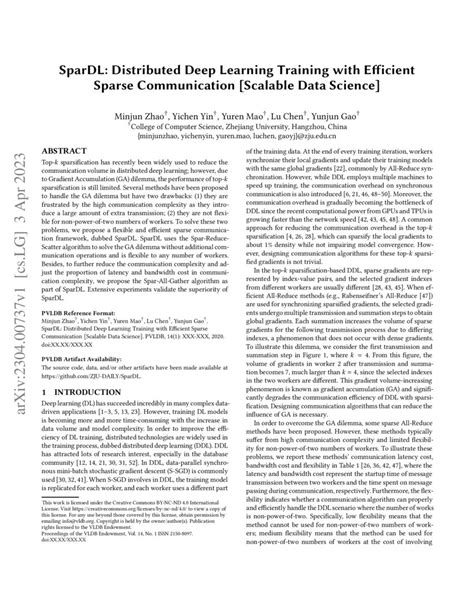 spardl distributed deep learning training with efficient sparse communication deepai
