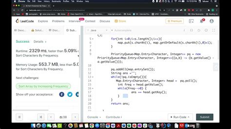 sort characters by frequency leetcode 451 live coding session 🔥🔥🔥 bucket sort algorithm