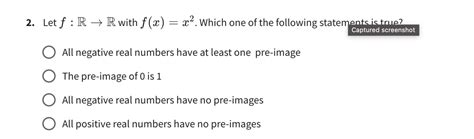 solved 2 let f r→r with f x x2 which one of the following