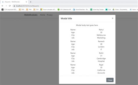 JQuery Load Partial View By Request JS Blog