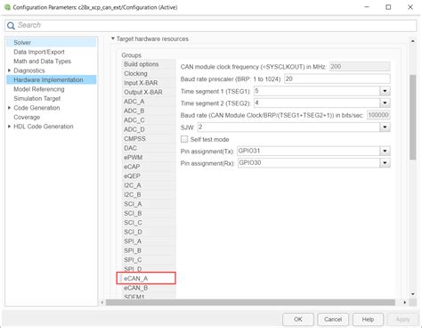 signal monitoring and parameter tuning over xcp on can matlab and simulink