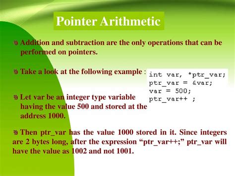 POINTERS IN C PowerPoint Slides LearnPick India
