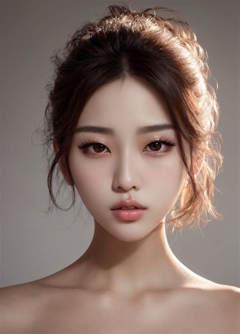 Nuansa Kehidupan Nyata Yang Digambar Dengan Paduan Ai Continental Girl Gambar Digambar Dengan