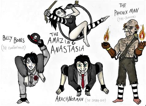 Circus Freaks T For Bltirl By Tsnophaljakarax On Deviantart