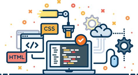 best premium coding project illustration download in png and vector format