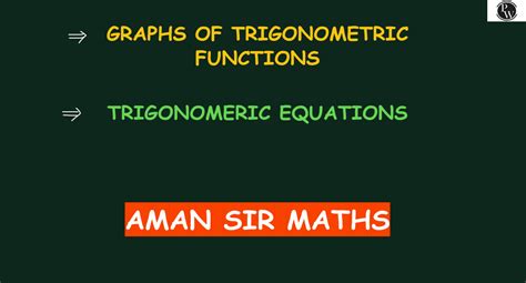 solution graphs of trigonometric functions trigonometric equations syllabus complete pace