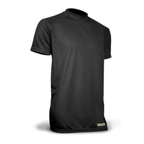 Xgo Mens Loose Fit Clean Seam T Shirt Black Patrol Store