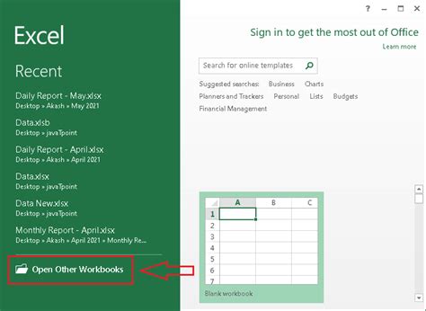 Ms Excel Definition Javatpoint