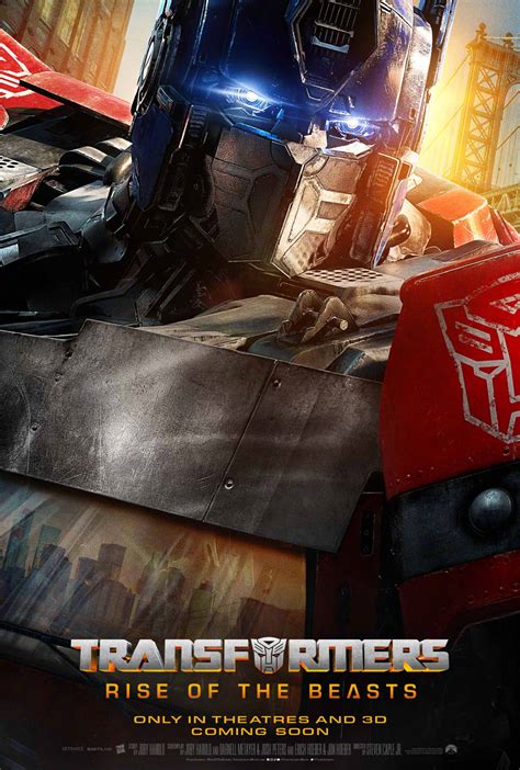 变形金刚7超能勇士崛起发布新角色海报 将于6月9日北美上映 中国模特网