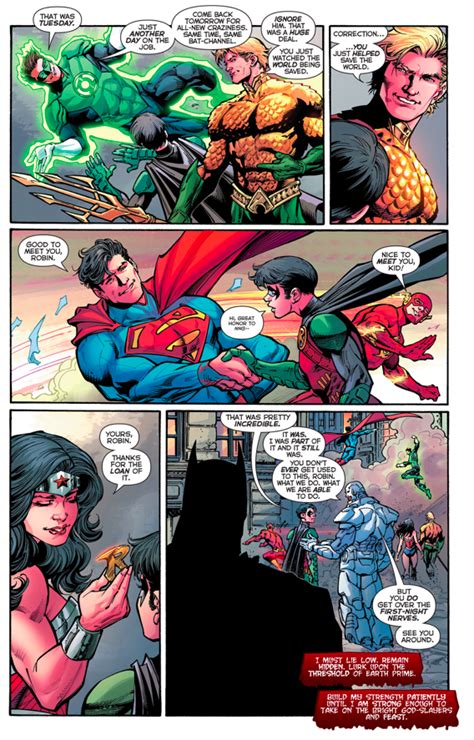 Why Batman Wants Robin To Meet The Justice League New 52 Comicnewbies