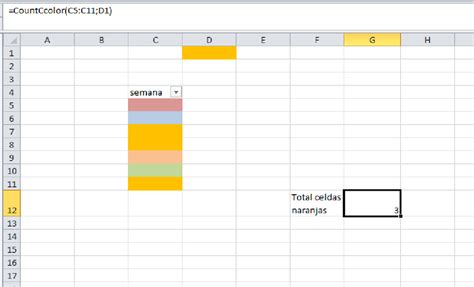Cómo Contar o Sumar el Numéro de Celdas con Color en Excel Fácilmente