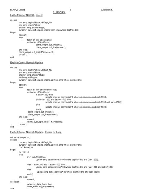pl sql coding pdf pl sql information technology management
