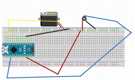Control Servo Using Potentiometer Arduino Project Hub