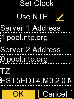 Automatic NTP Time Synchronization