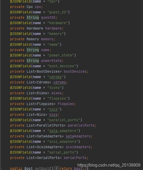 idea json转对象 java实体类 csdn博客