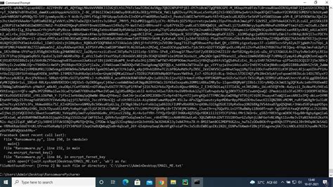 Decryptingfile Issue Ncorbuk Python Ransomware Github
