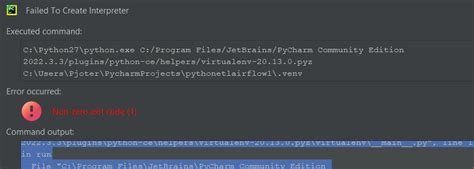 Unable To Change Interpreter To Python 2 7 1 In PyCharm Community