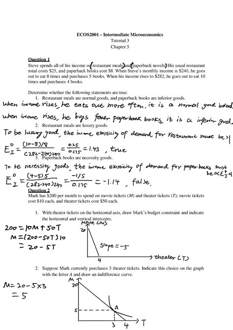 tutorial 3 week3 tut ecos2001 intermediate microeconomics tutorial 3 chapter 5 question 1