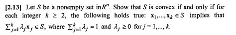 solved [2 13] let s be a nonempty set in rn show that s is