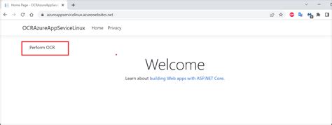 how to perform ocr on pdf document using c and deploy in azure app service for linux syncfusion