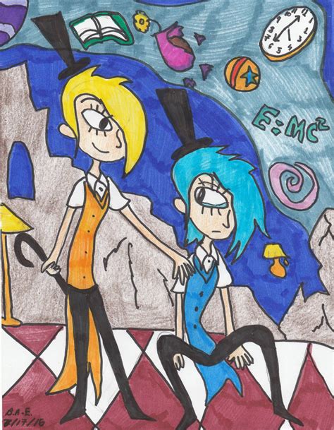 Bill Cipher Meets Will Cipher By Macabre Cat94 On Deviantart