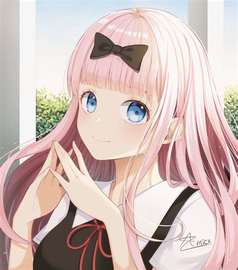 Fujiwara Chika Kaguya Sama Wa Kokurasetai ~tensai Tachi No Renai Zunousen~ Drawn By Amick