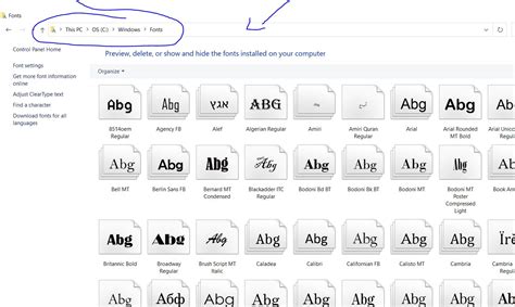 how to install multiple fonts at once on a windows os computer myshorttips