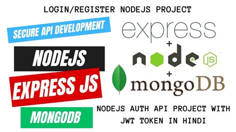 15 Building A Secure Authentication API With Node Js MongoDB And