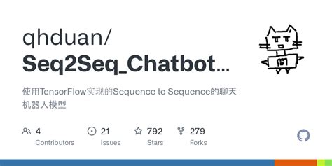 github qhduan seq2seq chatbot qa 使用tensorflow实现的sequence to sequence的聊天机器人模型