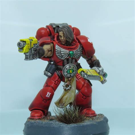 Kitbashed Female Space Marine Warhammer 40K Amino
