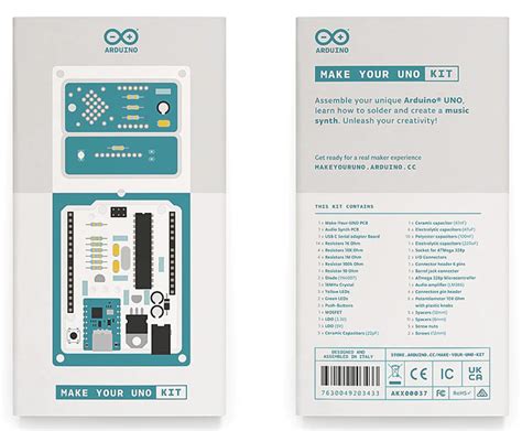 Arduino Make Your Uno Kit Rpishop Cz