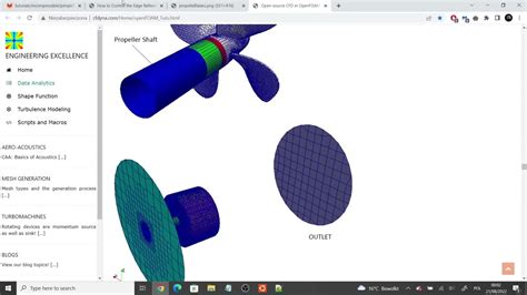 simulation of a propeller in openfoam tutorial part 1 2 youtube
