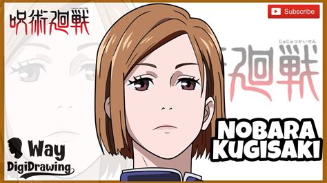 How To Draw Nobara Kugisaki From Jujutsu Kaisen Easy Step By Step
