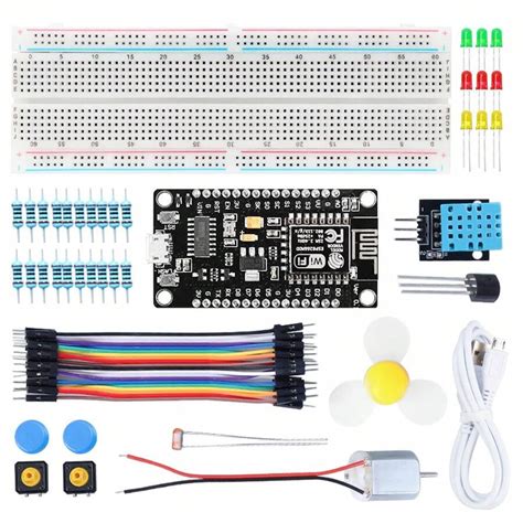 tscinbuny kits electrónicos de iniciación completos tscinbuny esp8266 para proyectos de