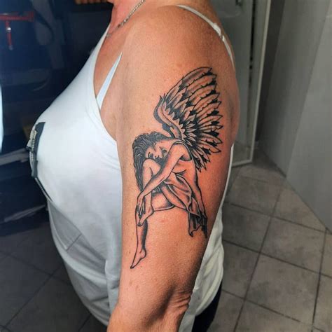 11 Female Protector Guardian Angel Tattoo Ideas That Will Blow Your Mind