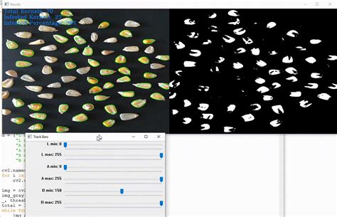 python digital image processing of corn kernels stack overflow