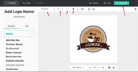 Cara Desain Logo Lewat Laptop Bag IMAGESEE