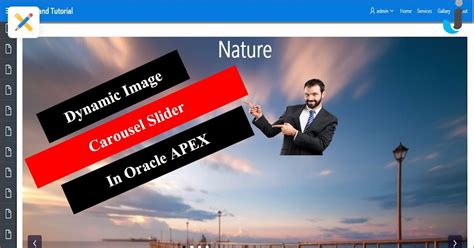 Dynamic Image Carousel Slider In Oracle APEX Javainhand Tutorial
