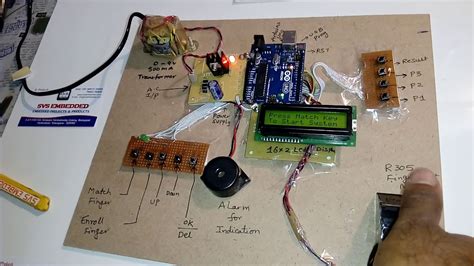 finger print based biometric electronic voting machine using arduino youtube