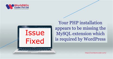 PHP Installation Appears To Be Missing The MySQL Extension