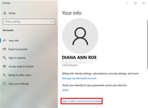 How To Create A Local Account On Windows 10