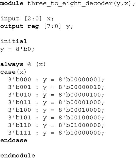 verilog code for 4 to 16 decoder using 2 to 4 decoder printable online